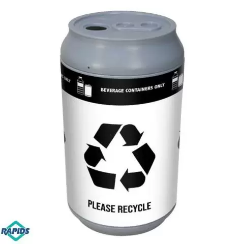 coke can bin