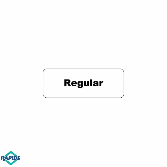 “Regular” Coffee Magnetic Label for Airpots & Carafes | Reusable