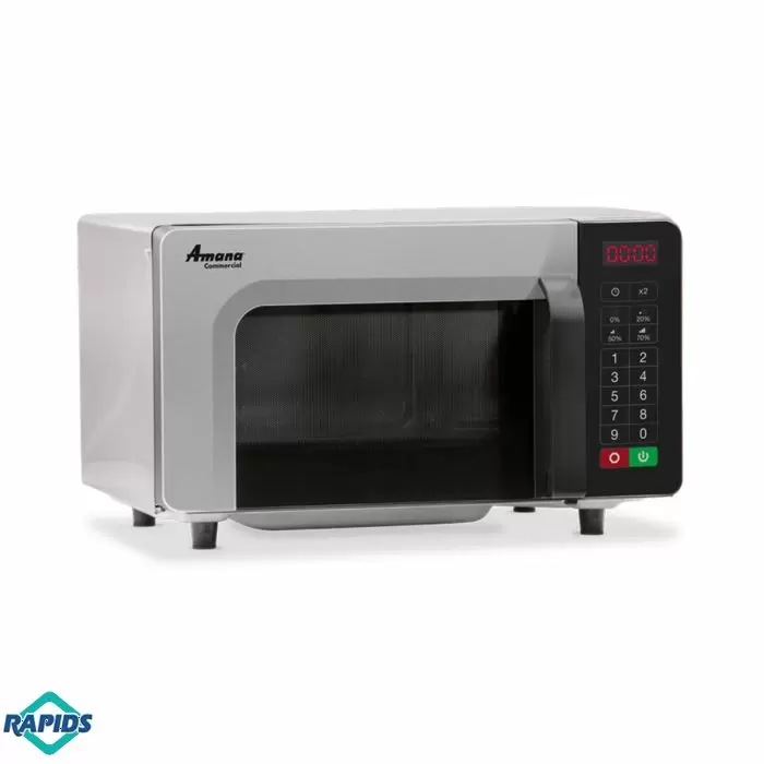 Amana RMS10TSA Commercial Microwave Oven, 1000W, Touch Timer