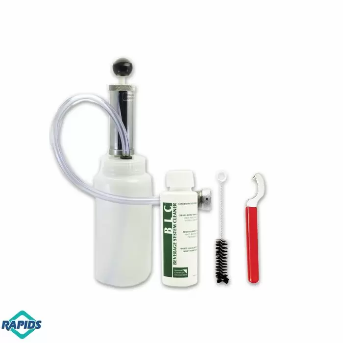 Heavy-Duty Kegerator Cleaning Kit | Beer Line Cleaning Kit with Metal Pump