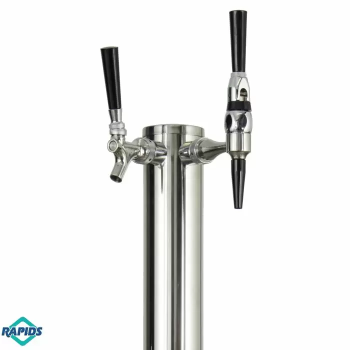 Cold Brew & Nitro Coffee Tap System | Dual Faucet Coffee Dispenser