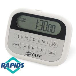 CDN PT2 Digital Timer/Clock | 100 Hours