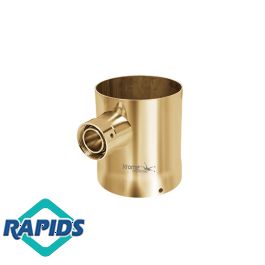 3″ Offset Draft Beer Tower Extension, Gold