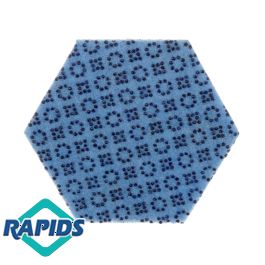 Scotch-Brite 2000Hex Low Scratch Scour Sponge | Dual-Sided Hexagon Pad