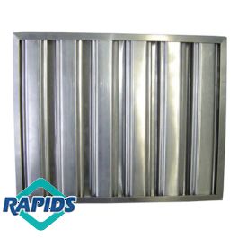 16" x 25" Aluminum Baffle Filter – High-Efficiency Commercial Kitchen