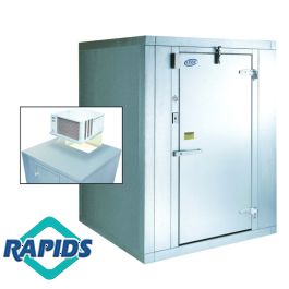 Leer Walk in Coolers | 5' 10" x 7' 9" Walk-in Cooler with Floor
