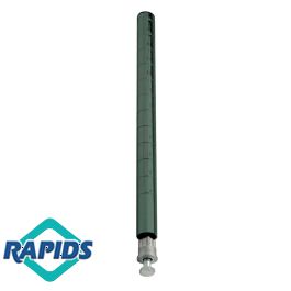 Post For Green Shelving, 74" High