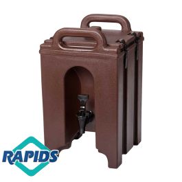 Cambro 1.5 Gallon Camtainer Insulated Beverage Dispenser - Dark Brown