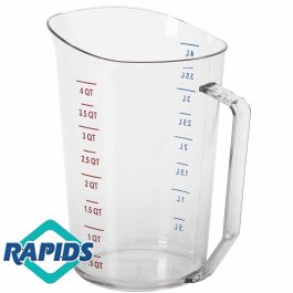 Cambro 400MCCW135 4 Quart / 4 Liter Measuring Cup