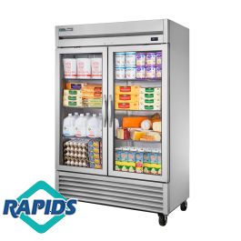 True T-49G-HC~FGD01 2 Glass Door Reach-in Refrigerator | Call Rapids ...