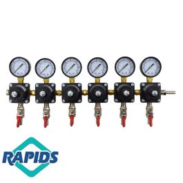 American Beverage Six Gauge Beer Six Body Secondary Regulator