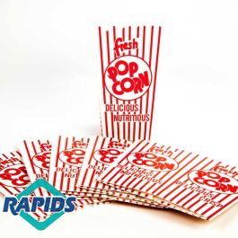 Popcorn Scoop Boxes 6" Tall .75 oz. | Bulk Red & White Popcorn ...