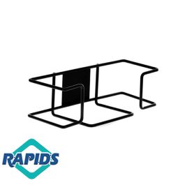 Alpine 1 Box Black Metal Glove Dispenser | ALP485-01-BLA