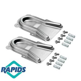 Krowne Stainless Steel Caster Positioning Set