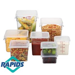 Cambro Clear Square Storage Containers