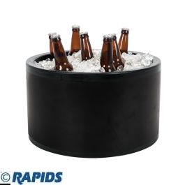 Black Countertop Beer Cooler Tub | Countertop Beverage Cooler Ice ...