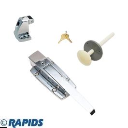 Walk-in Cooler Door Lock Kit with Inside Release & Strike | Heavy-Duty ...