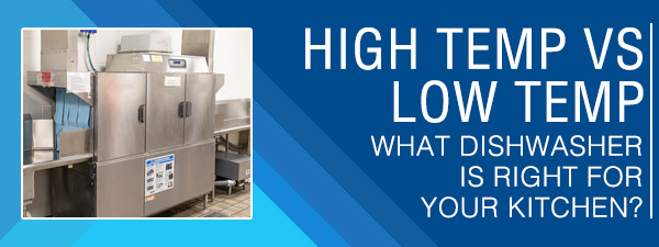 High Temp vs Low Temp Dishwashers | Jackson Commercial Units